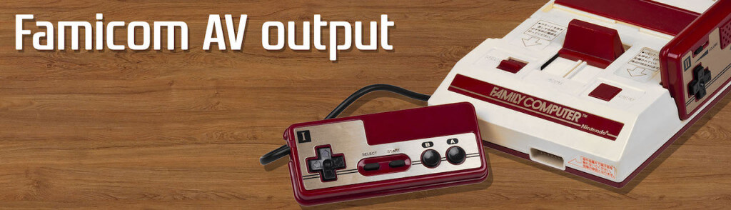Nintendo Famicom AV mod | Retroshaker